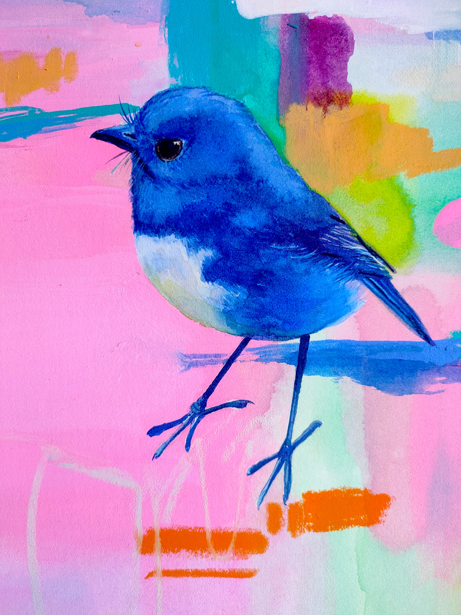 Bright Robin – Mia Riddell Watercolour